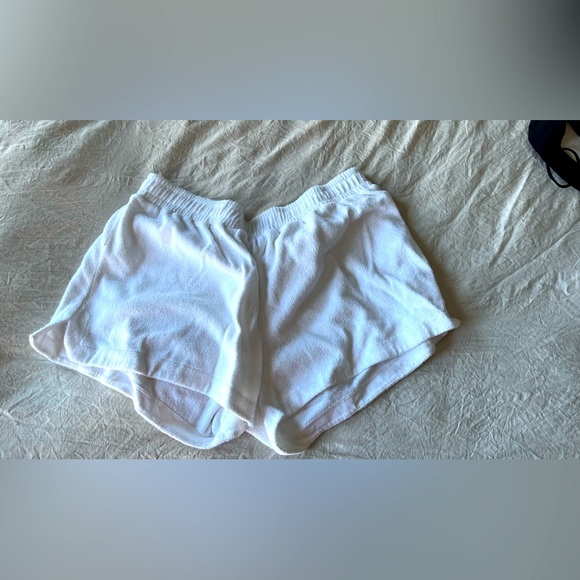 J. Crew | Shorts | White Terry Cloth Shorts | Poshmark